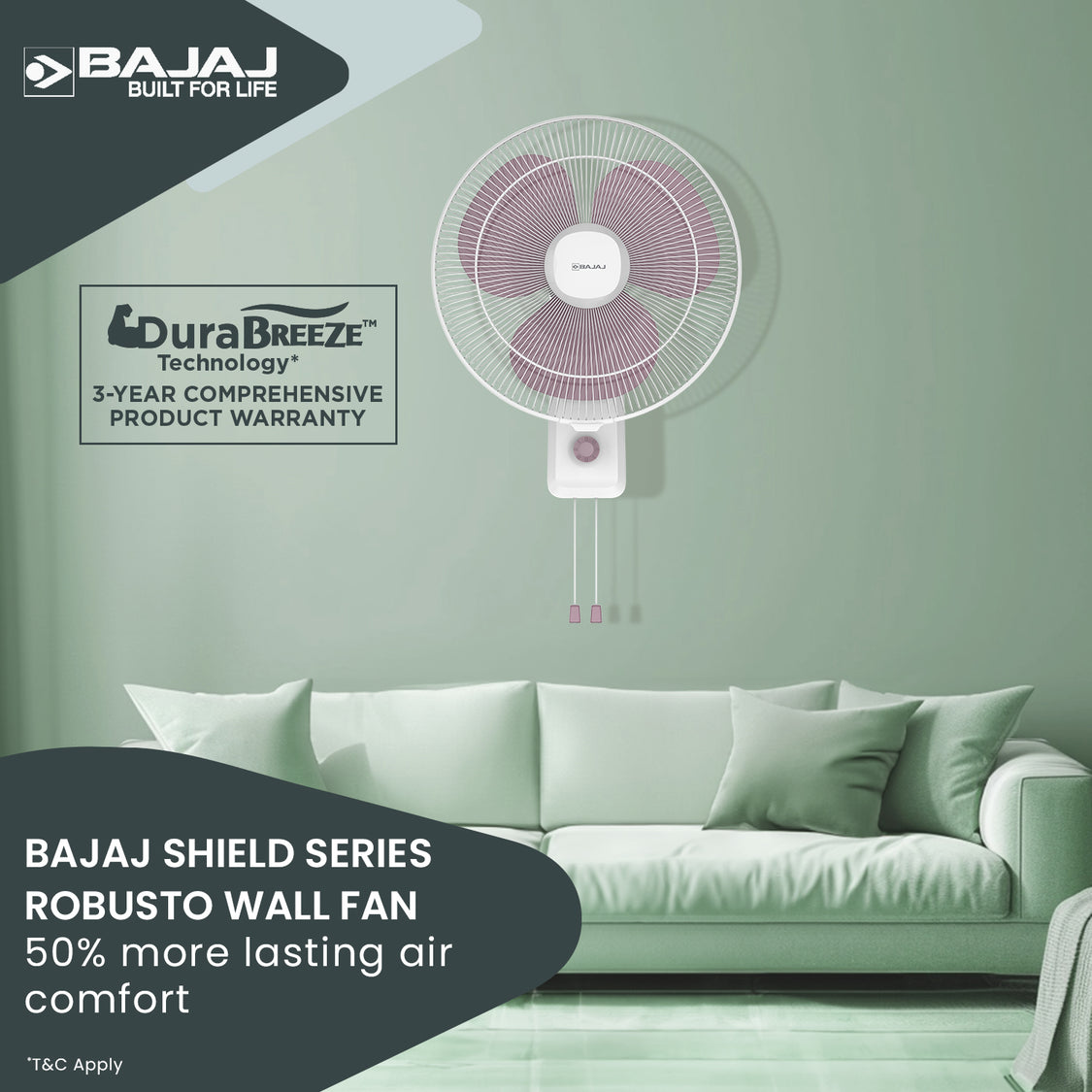 Buy Wall Mount Fan Online & Get Upto 40% Off | Free Delivery – Bajaj ...