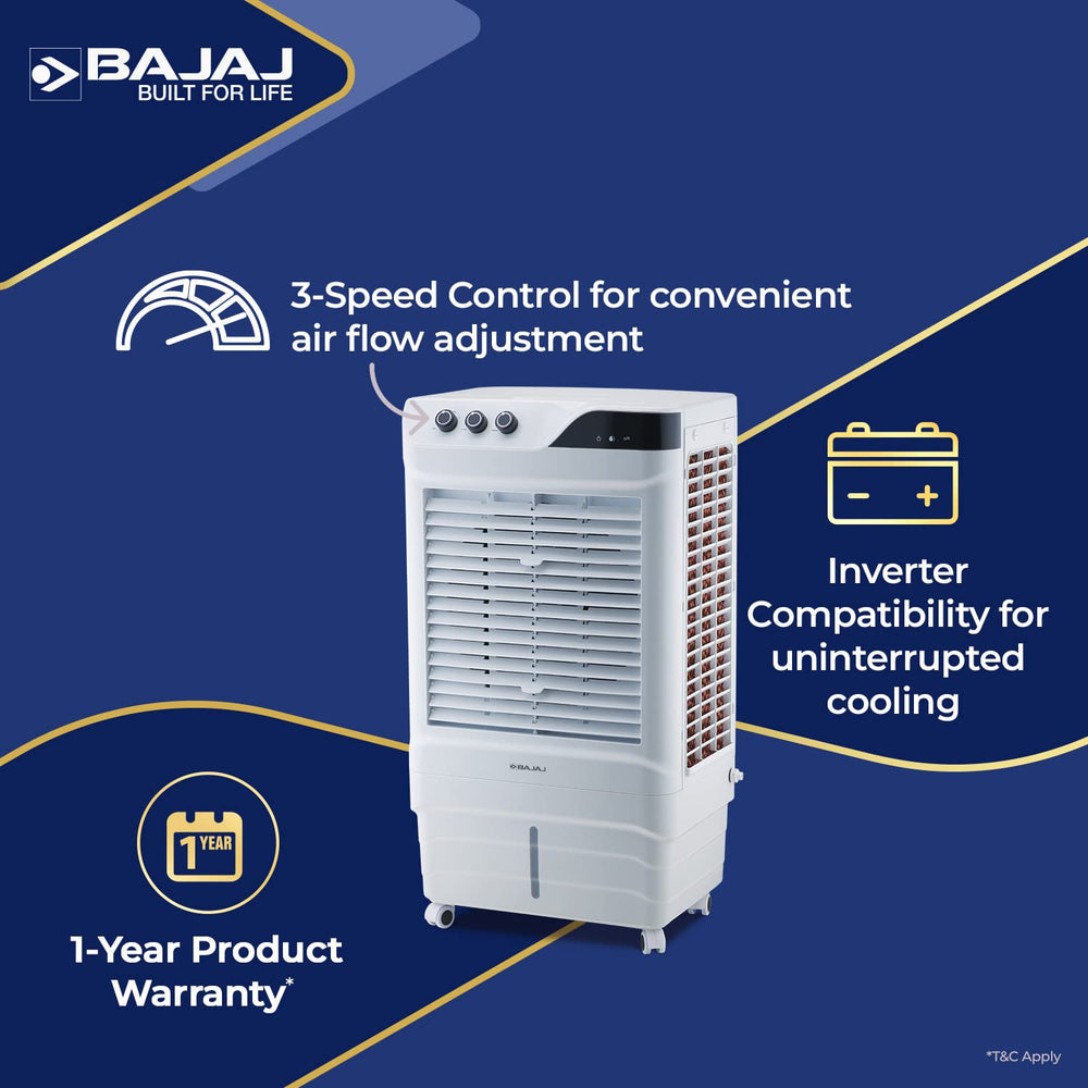 Buy Air Coolers Online | Powerful Airflow | Ice Chamber – Bajaj ...