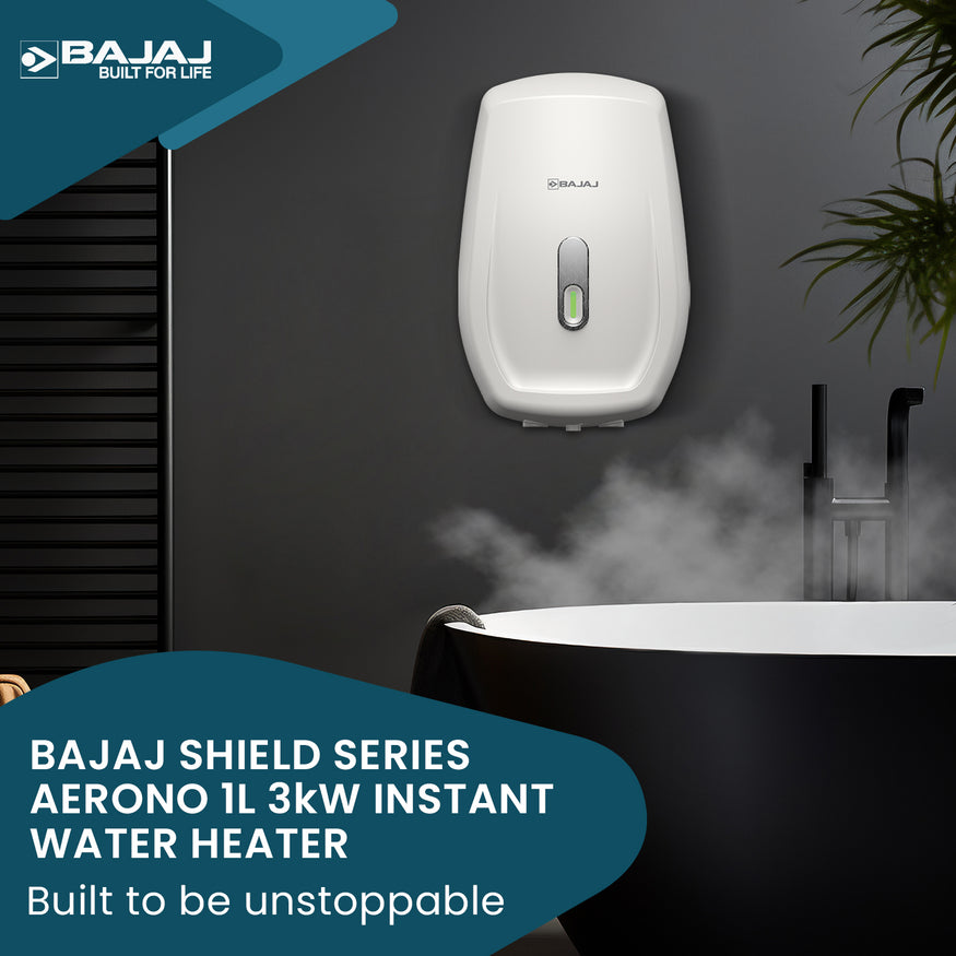 Buy Geysers Online | Instant & Storage | Energy Efficient – Bajaj ...